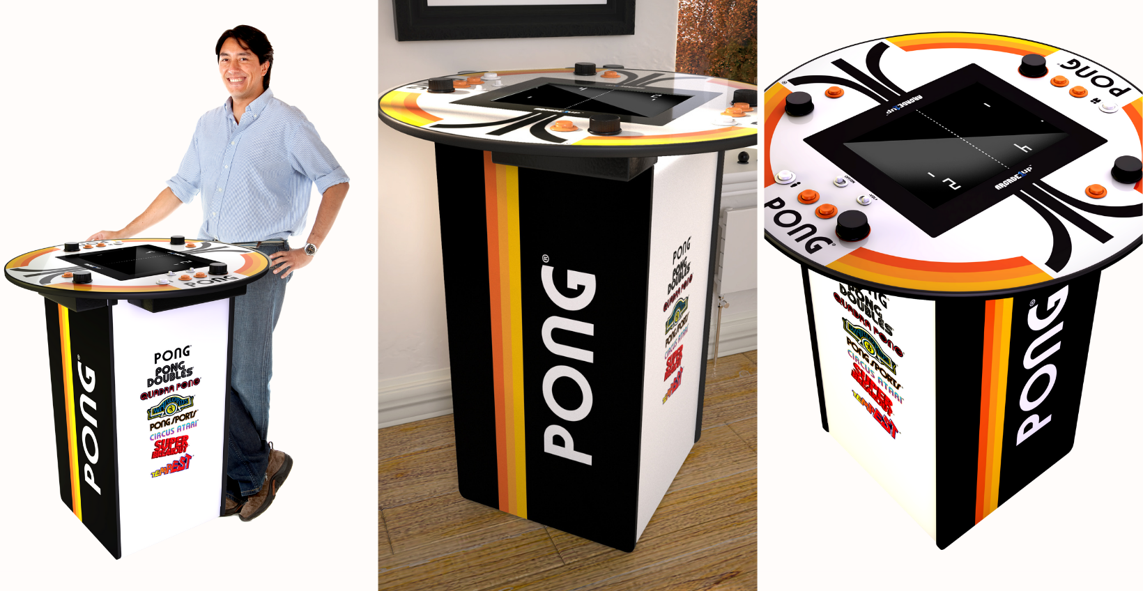 PONG® 4 PLAYER PUB TABLE